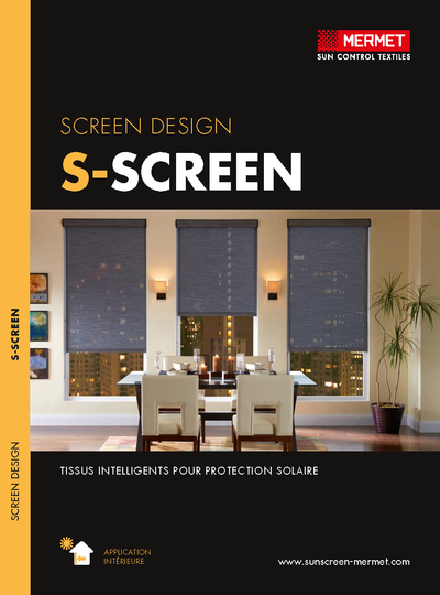 Brochures collection Mermet : documentation Mermet Sunscreen tissus ...