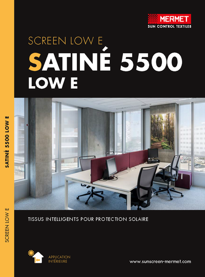 Brochures collection Mermet : documentation Mermet Sunscreen tissus ...